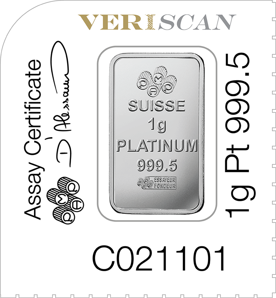 PAMP Suisse Gold Minted Bar - 1oz (new) | PAMP