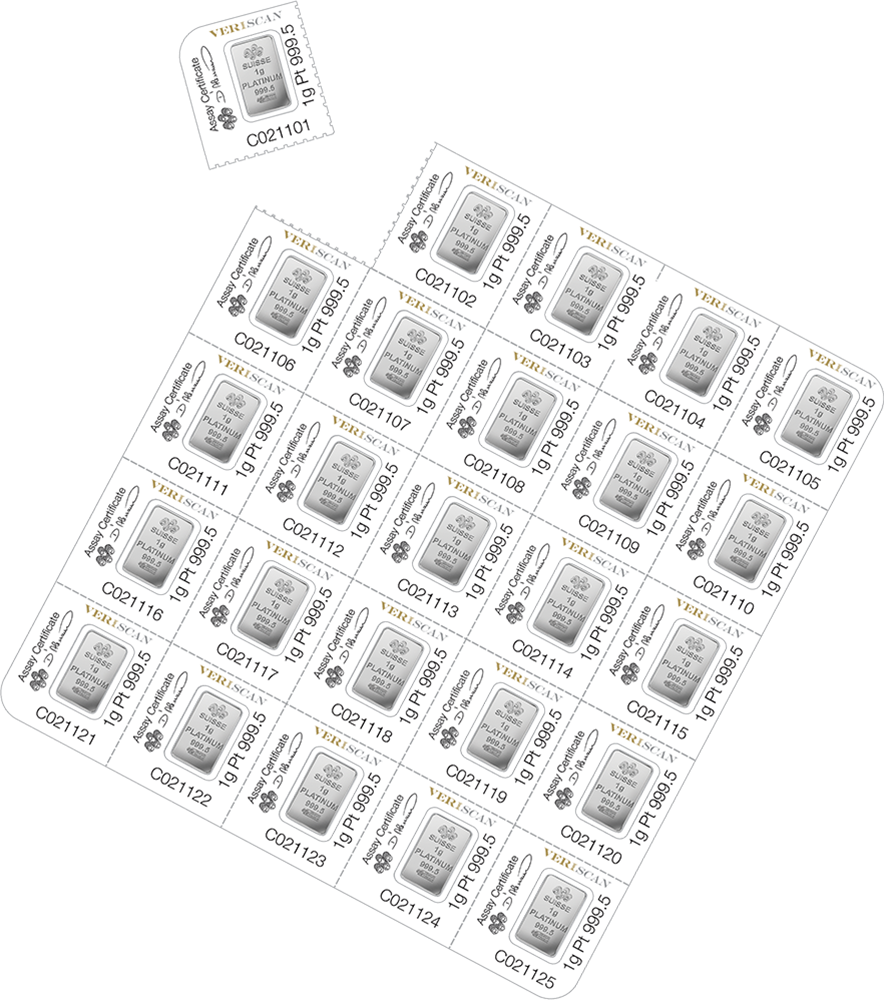 PAMP Suisse Gold Minted Bar - 1oz (new) | PAMP