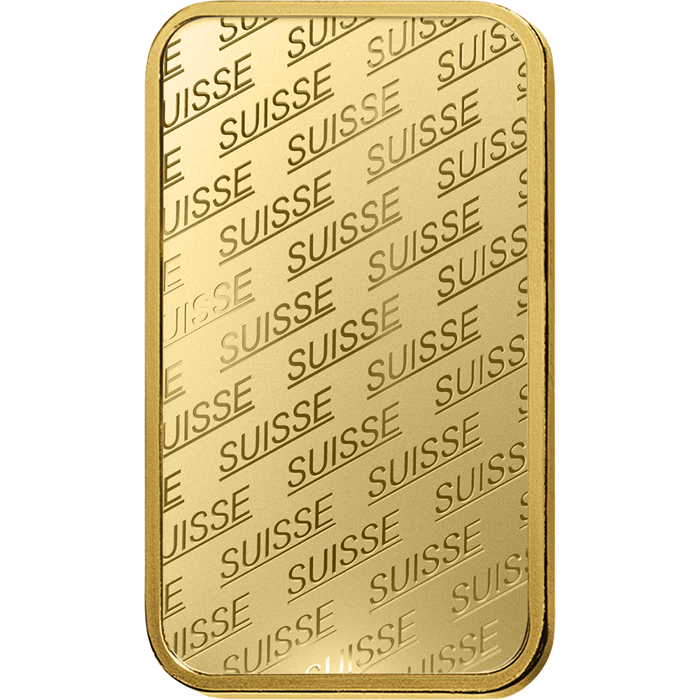 Gold Cast Bar - 10 Tolas | PAMP