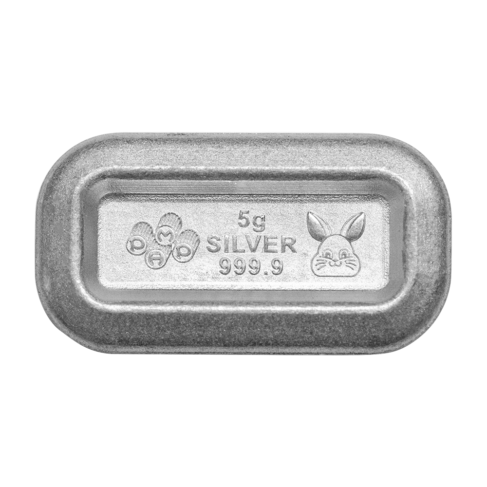 PEZ® Spring Bunny Silver Wafers & Dispenser Gift Set | PAMP