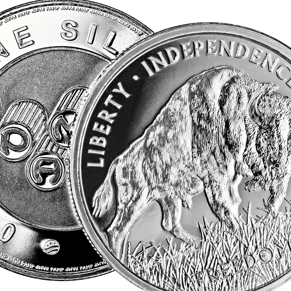 American Buffalo Silver Minted Round - 1oz | PAMP
