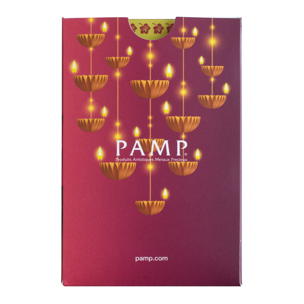 2024 Diwali - Lakshmi & Peacocks 5g Pure Gold Bar | PAMP