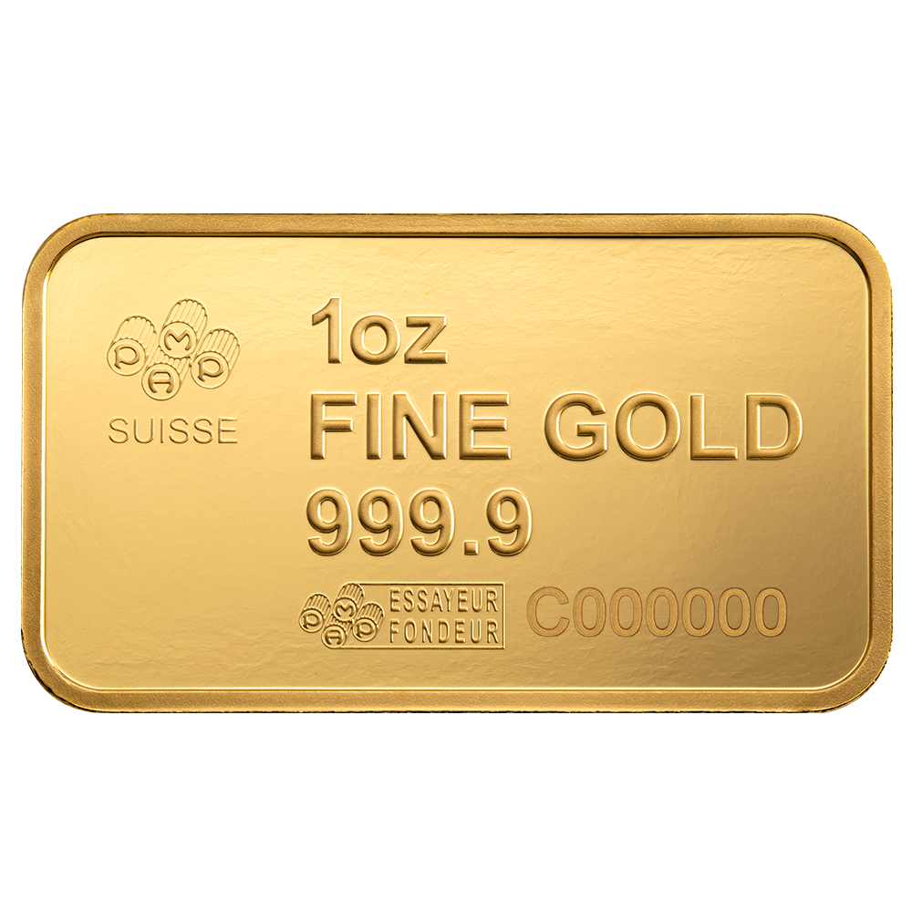 PAMP Suisse Gold Minted Bar - 1oz (new) | PAMP