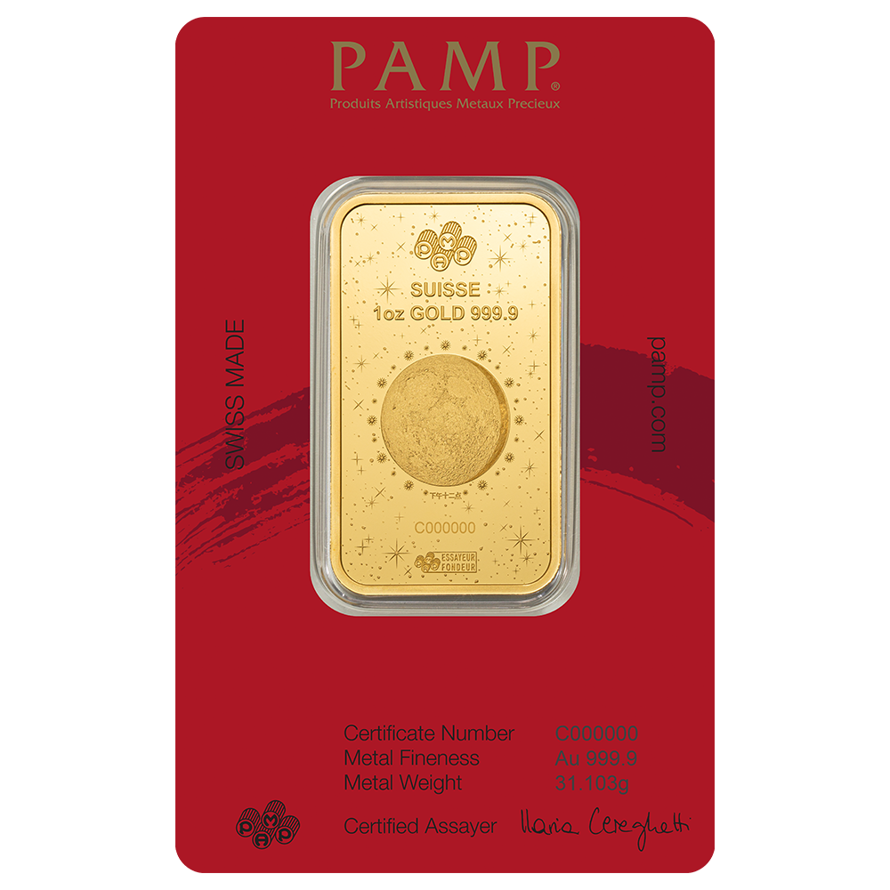 Lunar Legends 2026 Year of the Horse 1oz Gold Bar | PAMP