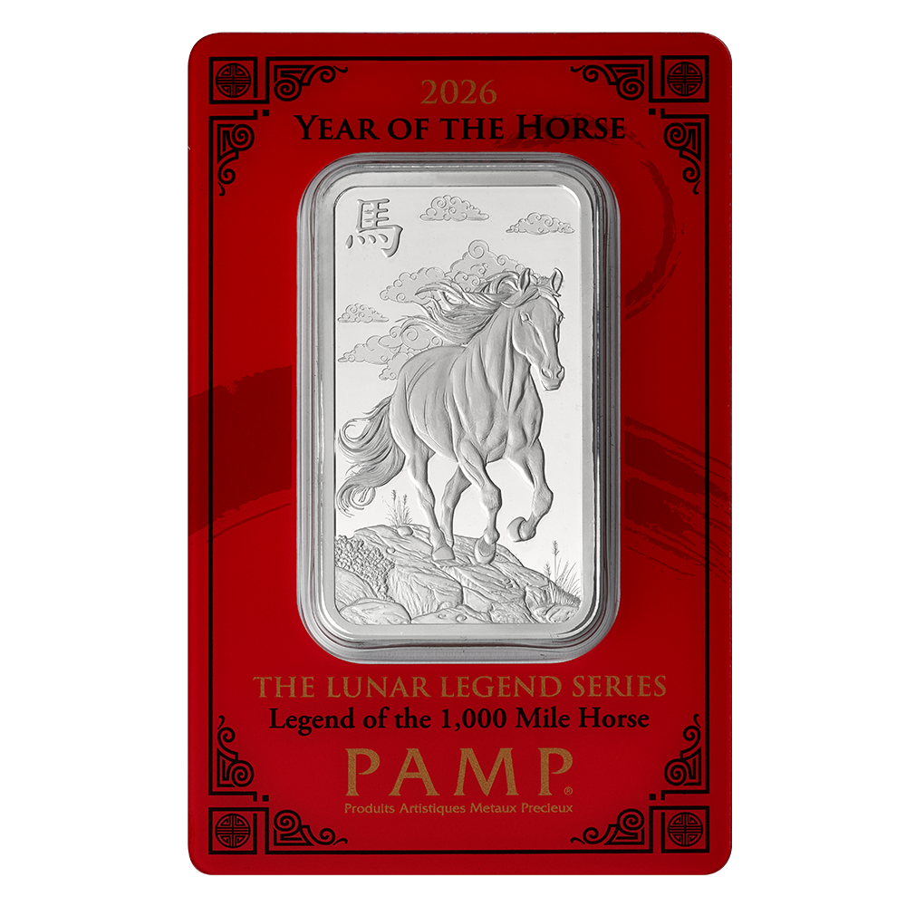 PAMP Suisse Gold Minted Bar - 1oz (new) | PAMP